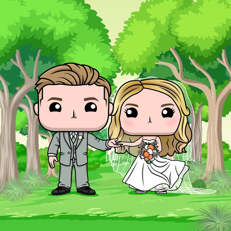 Funko Pop Custom Portrait Funko Pop Drawing Digital Custom - Etsy