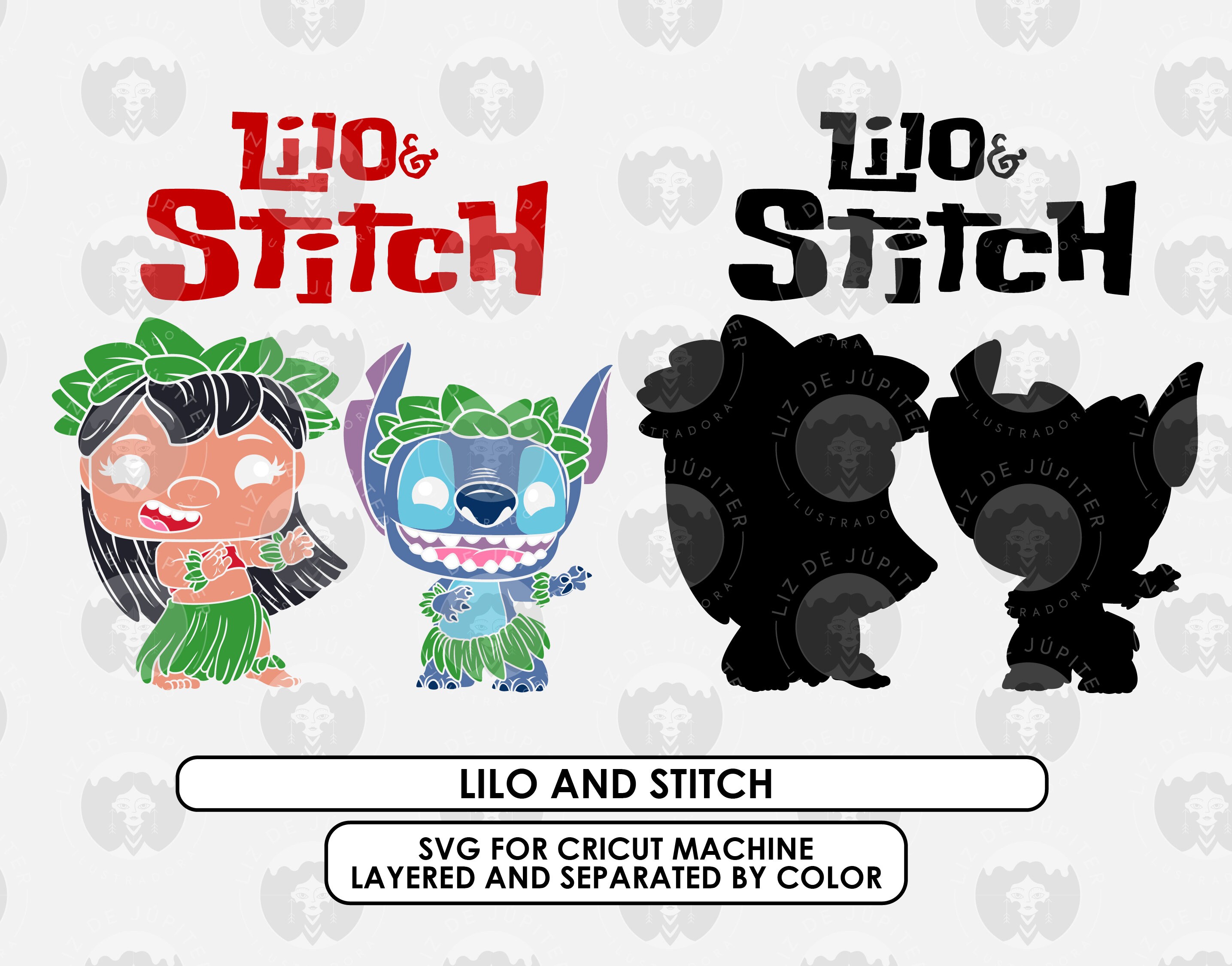 Lilo and Stitch Vector Funko Pop ai Eps Pdf Png SVG - Etsy