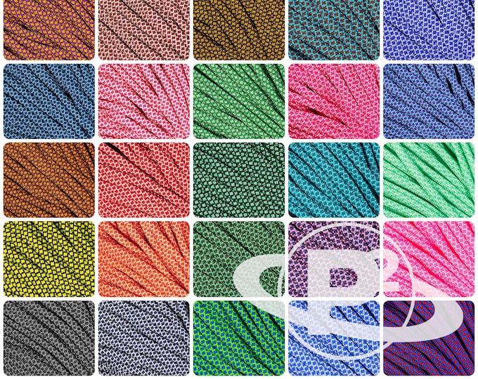 550 Paracord Multi-colored Cord 10 25 50 and 100 Foot - Etsy