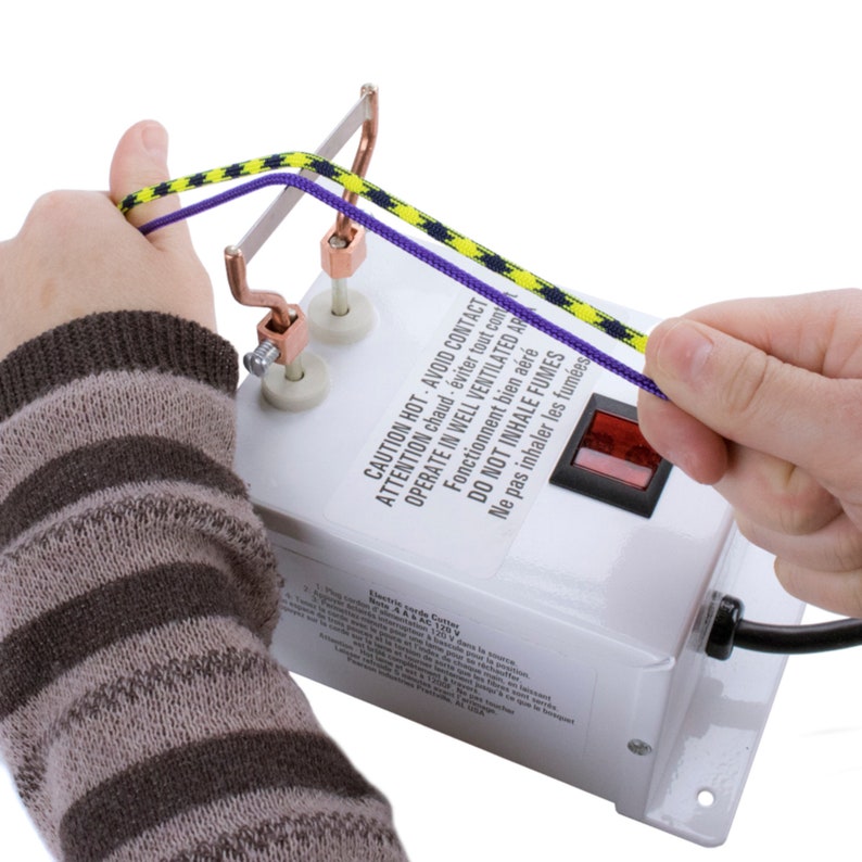 Hot Knives Paracord Rope Webbing Cutter Red Gray - Etsy