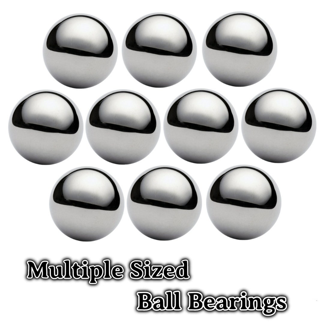 Chrome Steel Ball Bearings and Wooden Ball Bearing – Crafting Projects ...