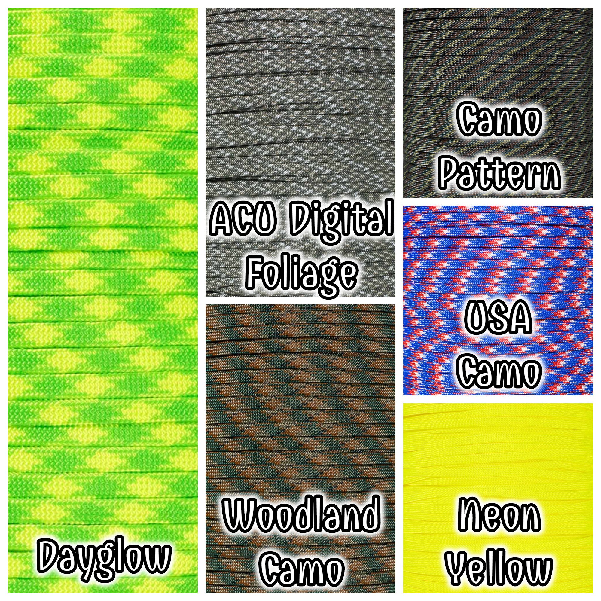 650 Coreless Paracord Various Colors and Lengths Paracord | Etsy