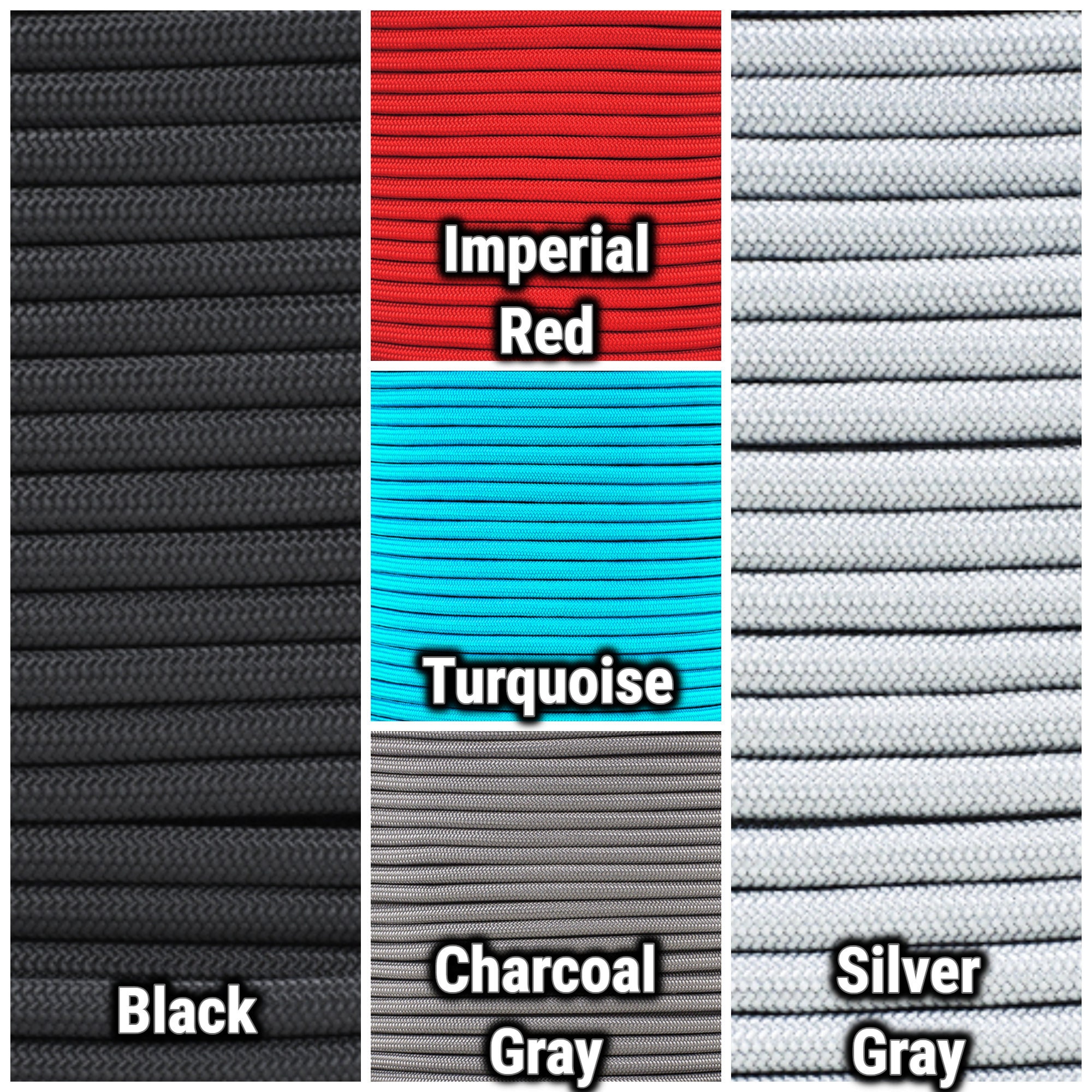 1/4-inch Para-max Paracord – Colorful Parachute Cord – 10, 25, 50, and ...