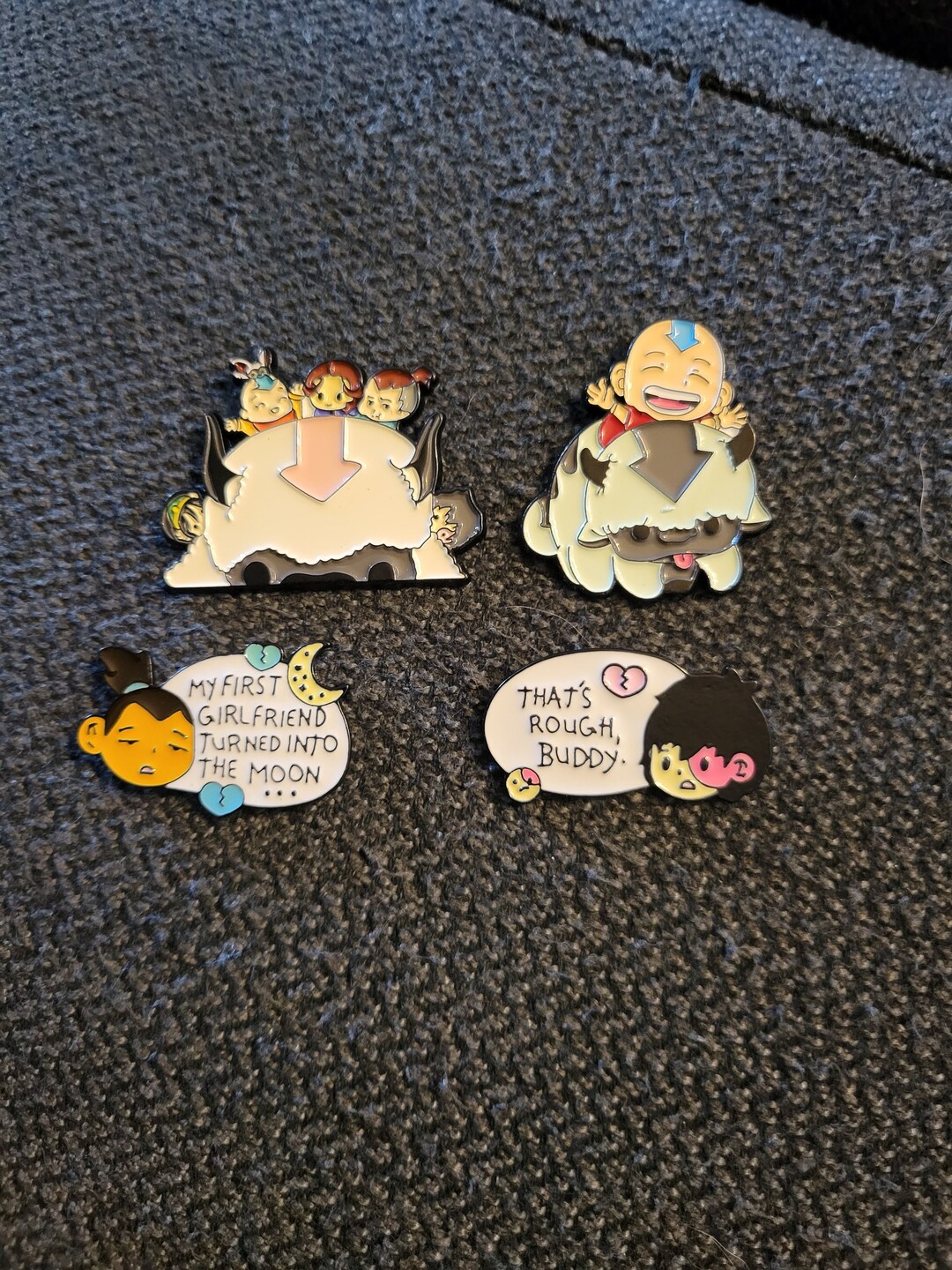 ATLA Inspired Kawaii Avatar Anime Pins - Etsy