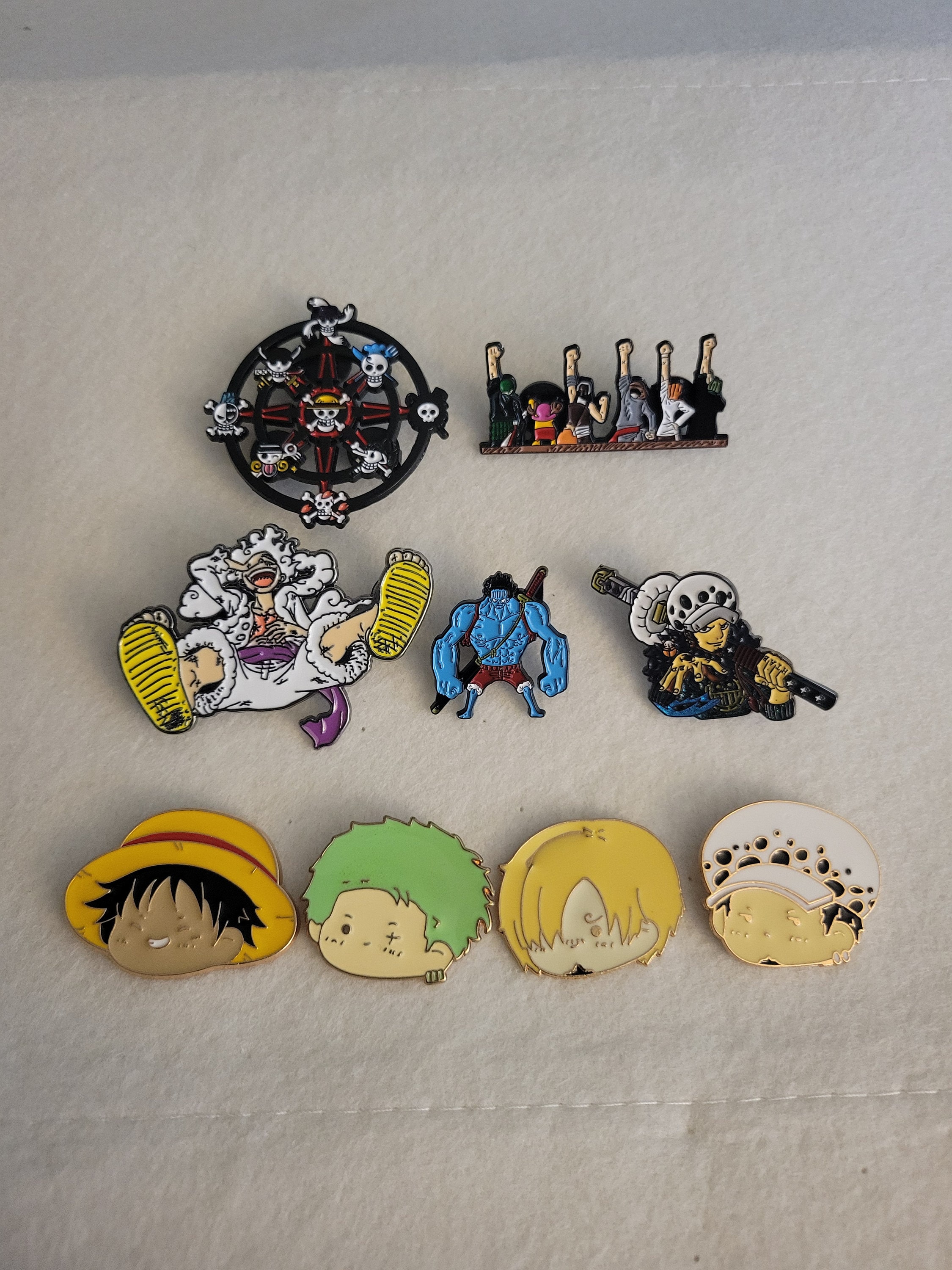 One Piece Anime Pins - Etsy UK