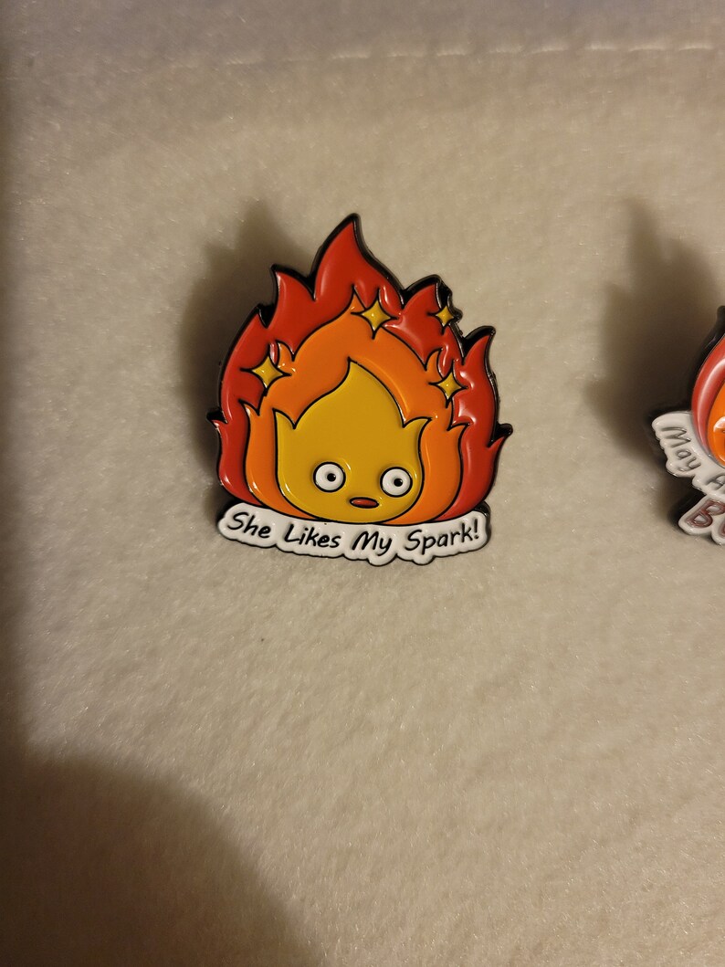 Studio Ghibli Inspired Kawaii Anime Pins - Etsy