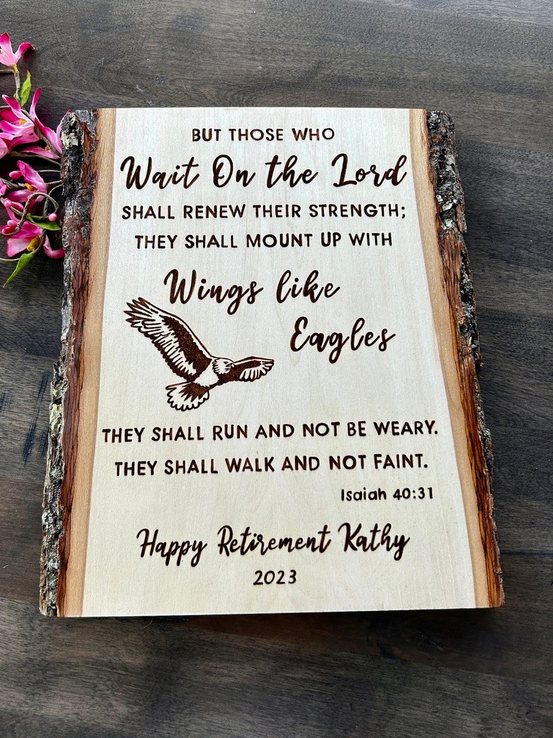 Custom Bible Verse Sign Wood Burn, Christian Scripture Sign ...