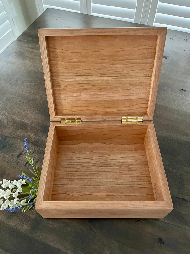 Personalized First Holy Communion Keepsake Box: Wood Burned Catholic ...