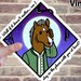 Bojack Horseman Sticker Vinyl Matte Weatherproof - Etsy