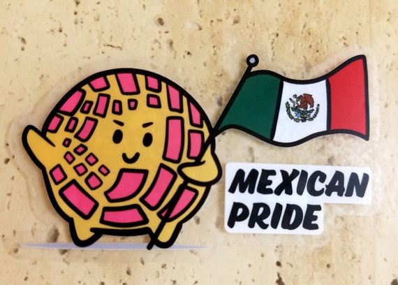 Concha Mexico Pride Sticker Vinyl | Etsy