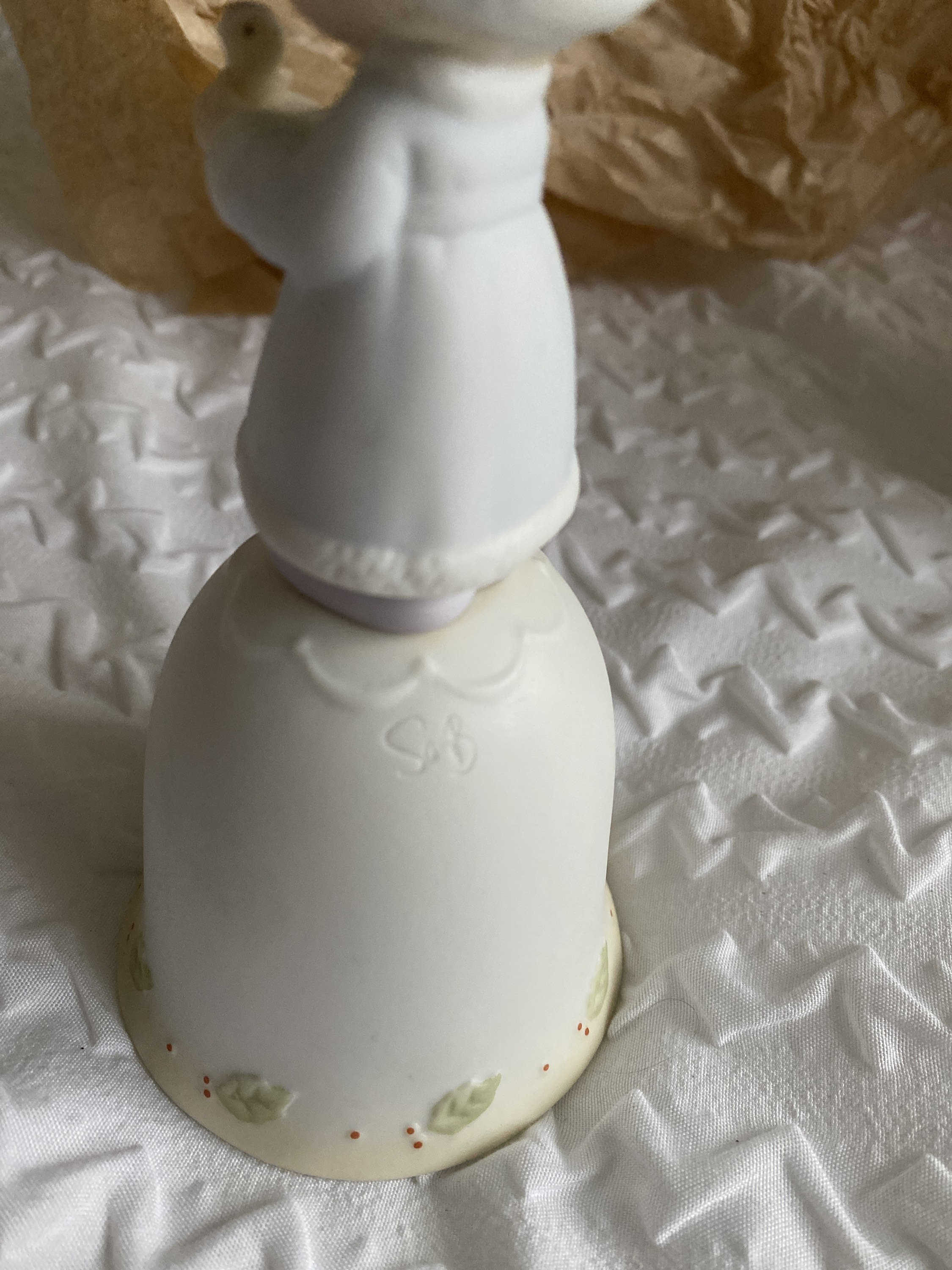 Collectible Precious Moments ENESCO 1991 Bell “may Your Christmas Be ...