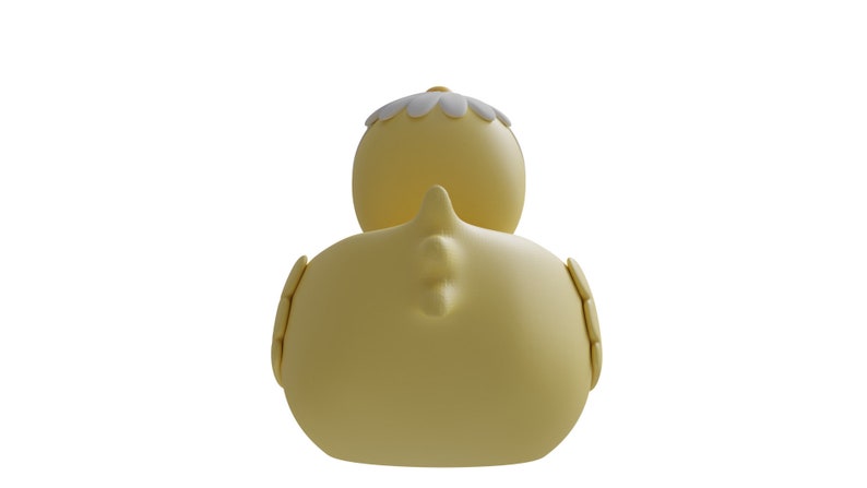 3D Printable Duck Planter With Daisy Hat STL File-cute and Whimsical ...