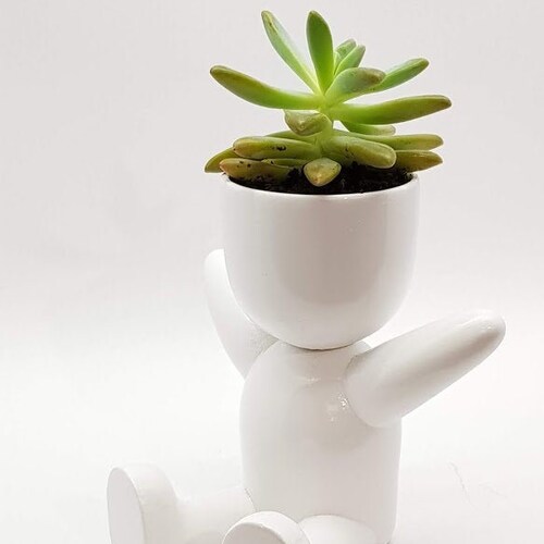Lying Boy Fat Pot Planter STL FOR 3D PRINTING - Etsy