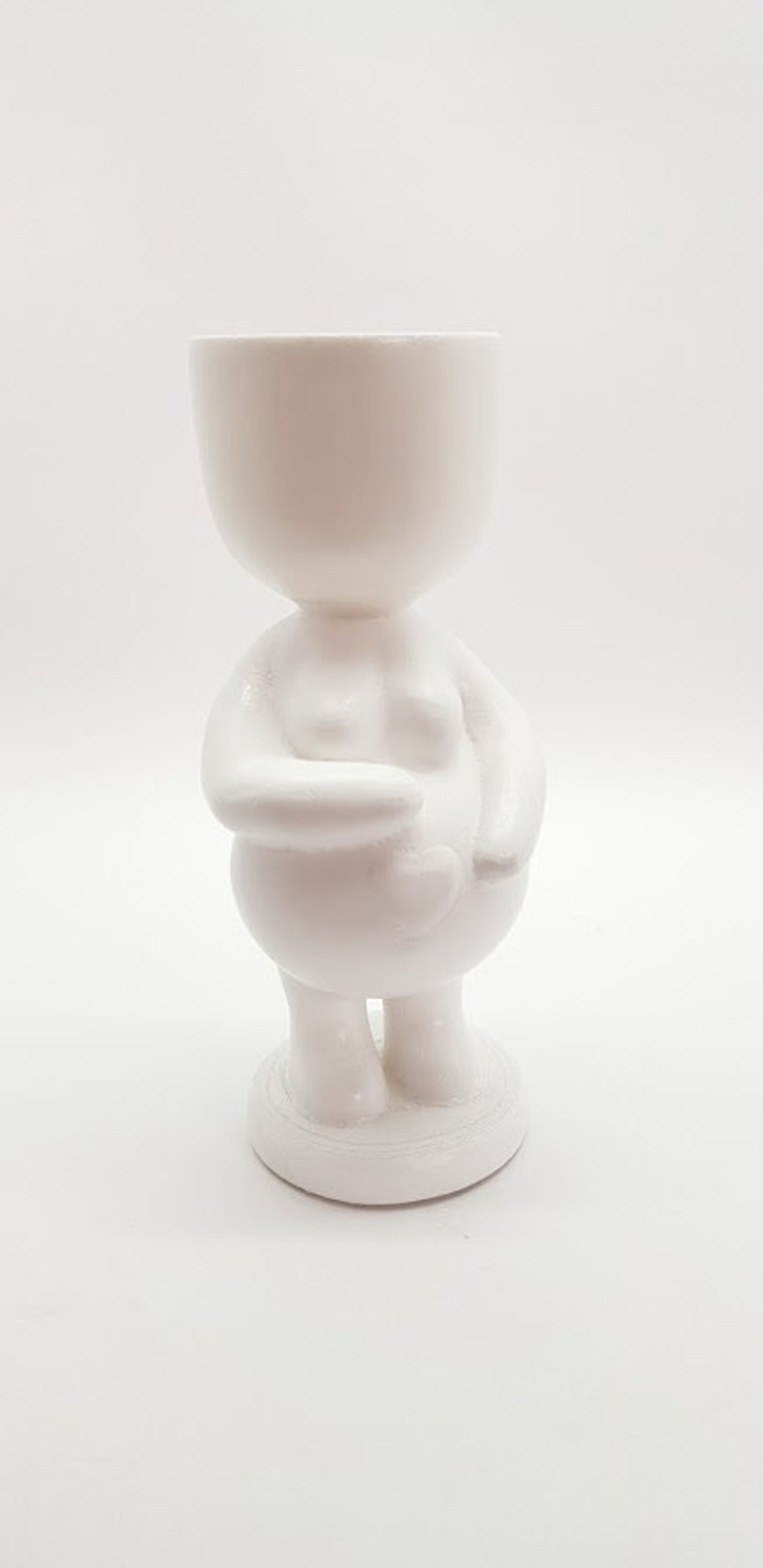 3D Printed Pregnant Woman Planter - Cute Flower Pot, Unique Home Decor ...