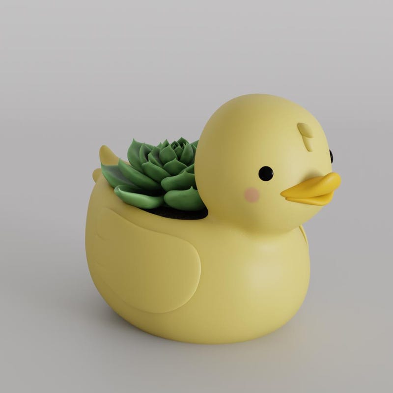 Duck Planter - Etsy