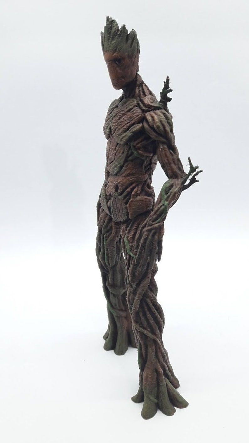 Adult Groot Figure / 3d Printed / Model 019 - Etsy