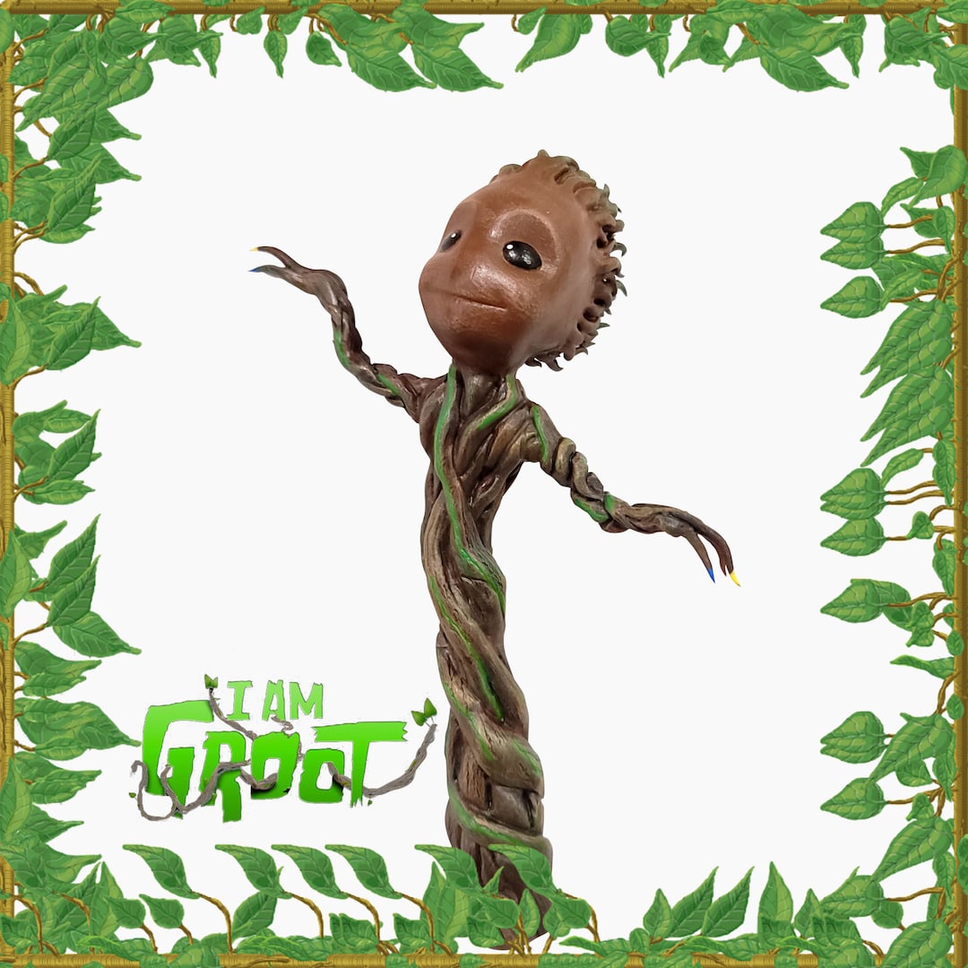 Sapling Groot - Cute Baby Groot - Etsy