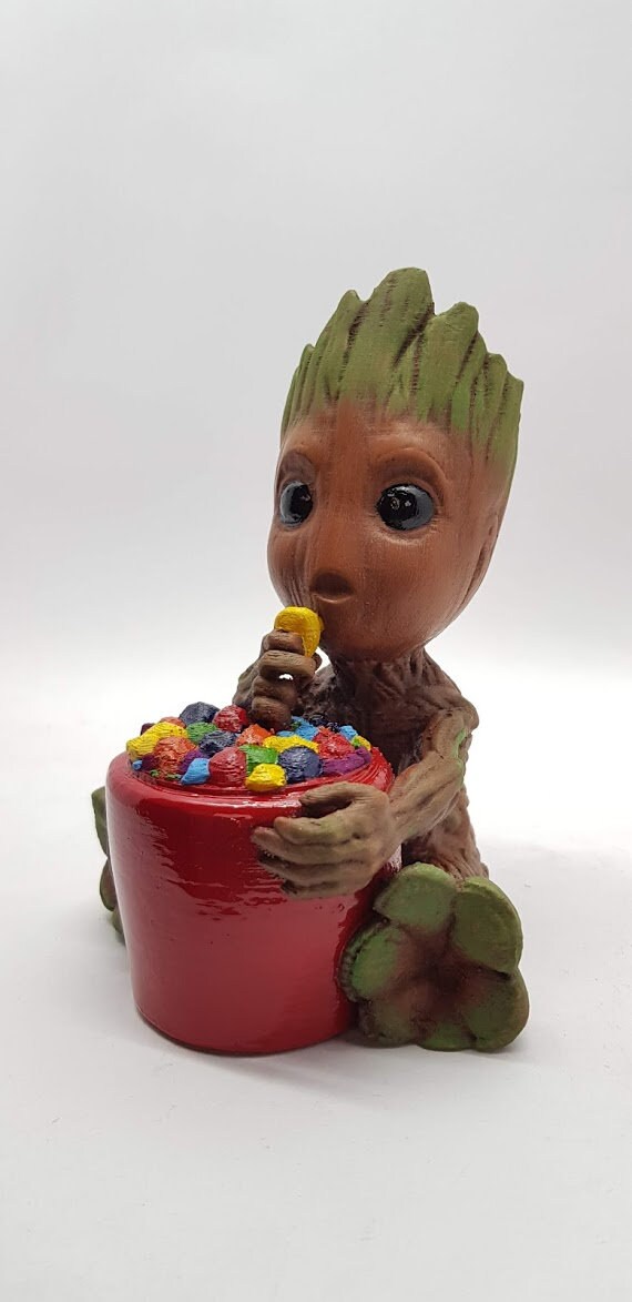 Adorable Baby Groot Candy Bowl Planter Air Plant Holder - Etsy