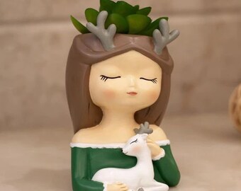 3D Printable Duck Planter With Daisy Hat STL File-cute and Whimsical ...