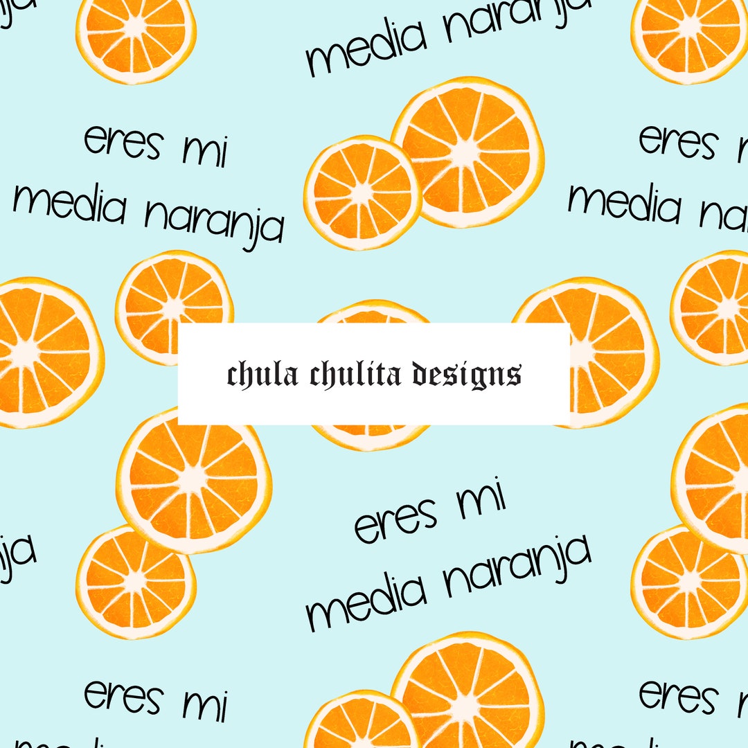 Eres Mi Media Naranja Seamless JPEG File, Love Seamless, Valeninte's ...