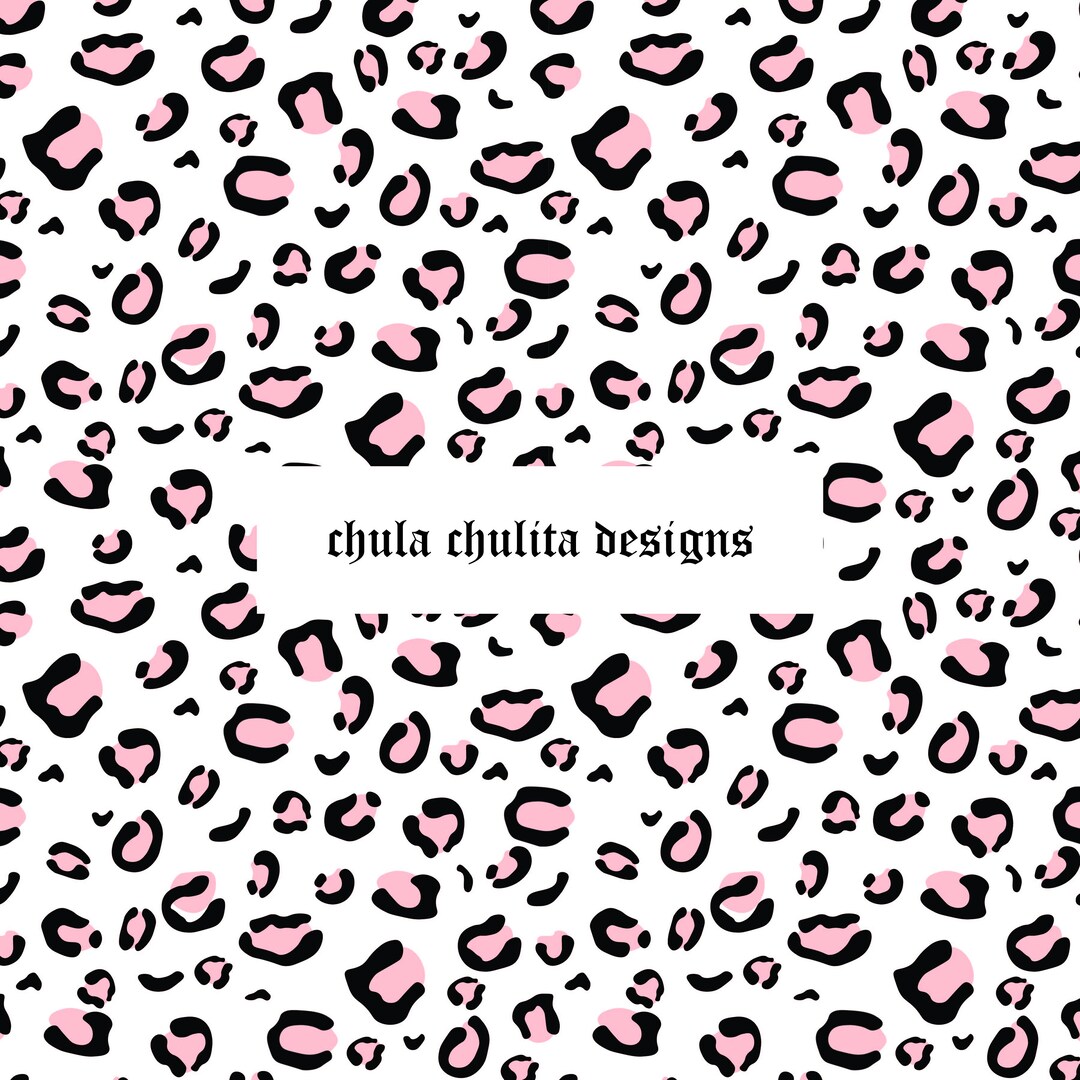 Cheetah Print Pink Seamless File, Repeat Pattern File, Digital Paper ...