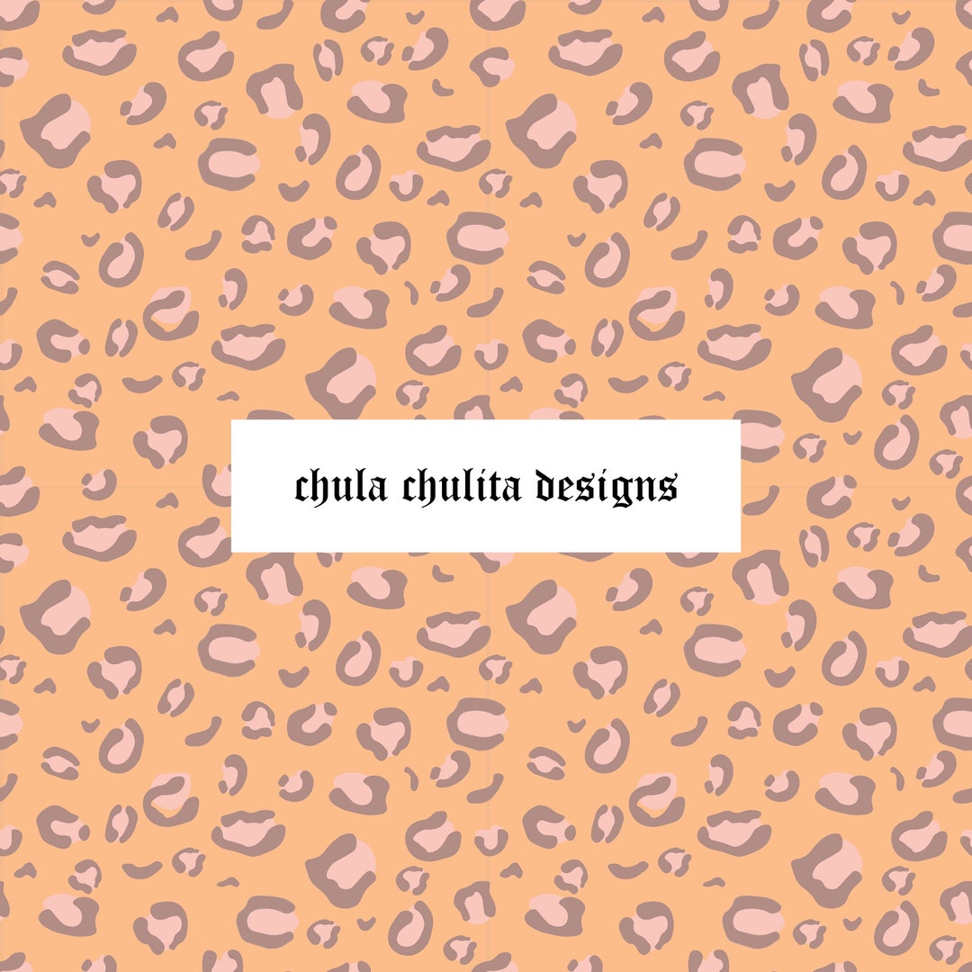 Cheetah Print Tan Seamless File, Repeat Pattern File, Digital Paper ...