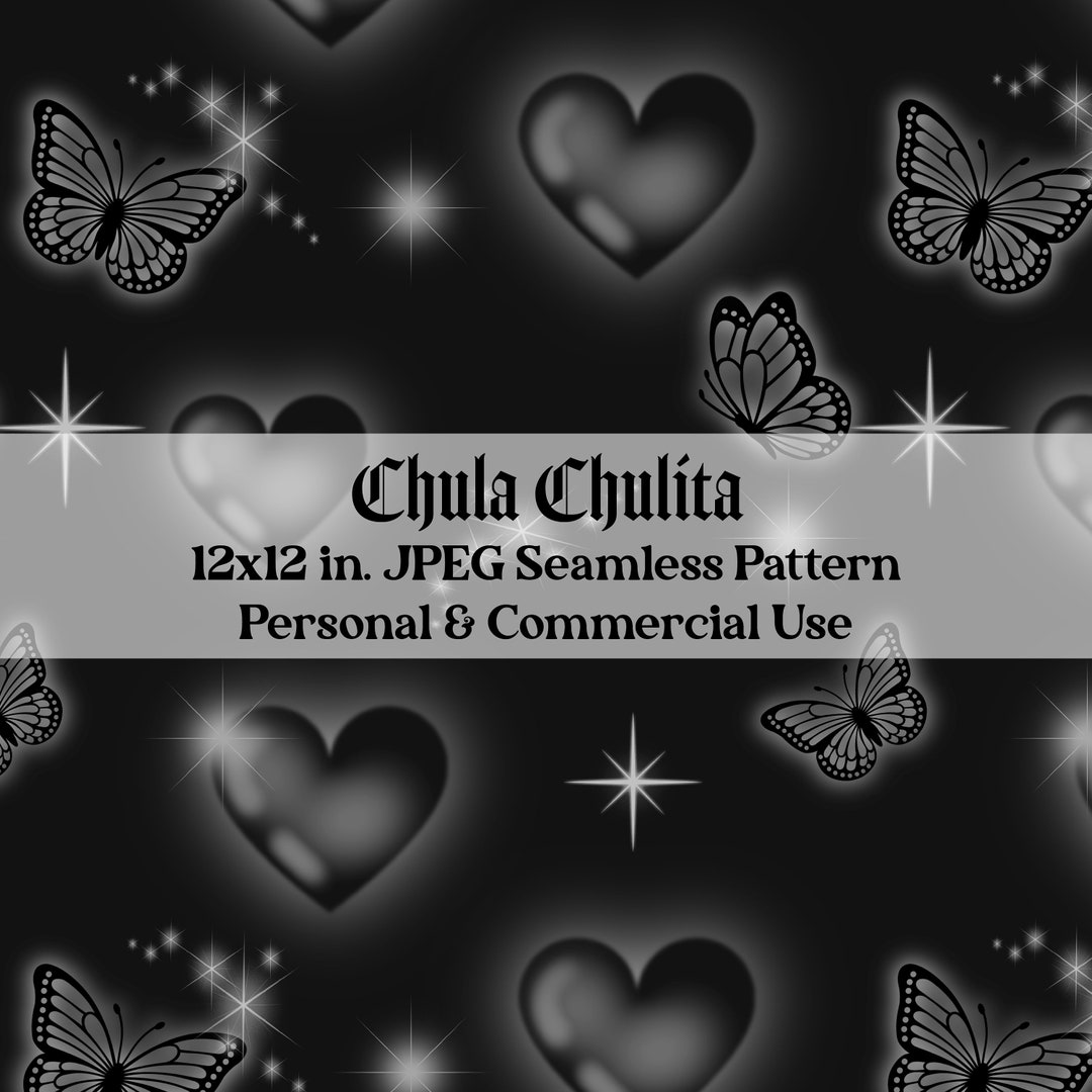 Y2K Butterfly Seamless JPEG File, 2000s Airbrush Butterfly Seamless ...