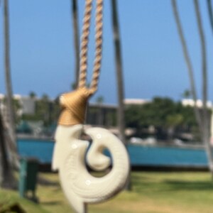 Traditional Hand Crafted Hawaiian Fish Hook Necklace - Etsy