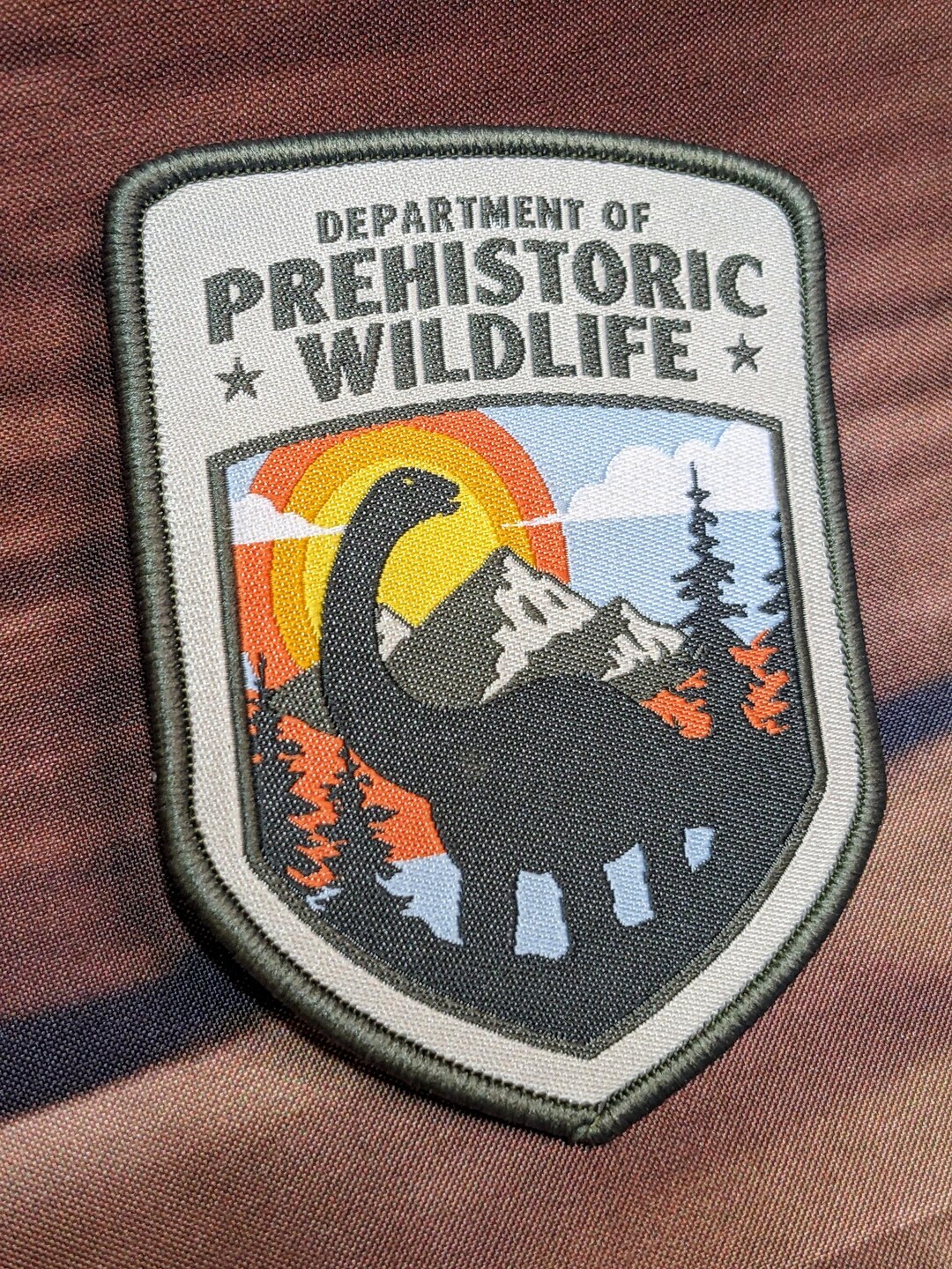 DPW Patch Department of Prehistoric Wildlife Iron on Patch - Etsy