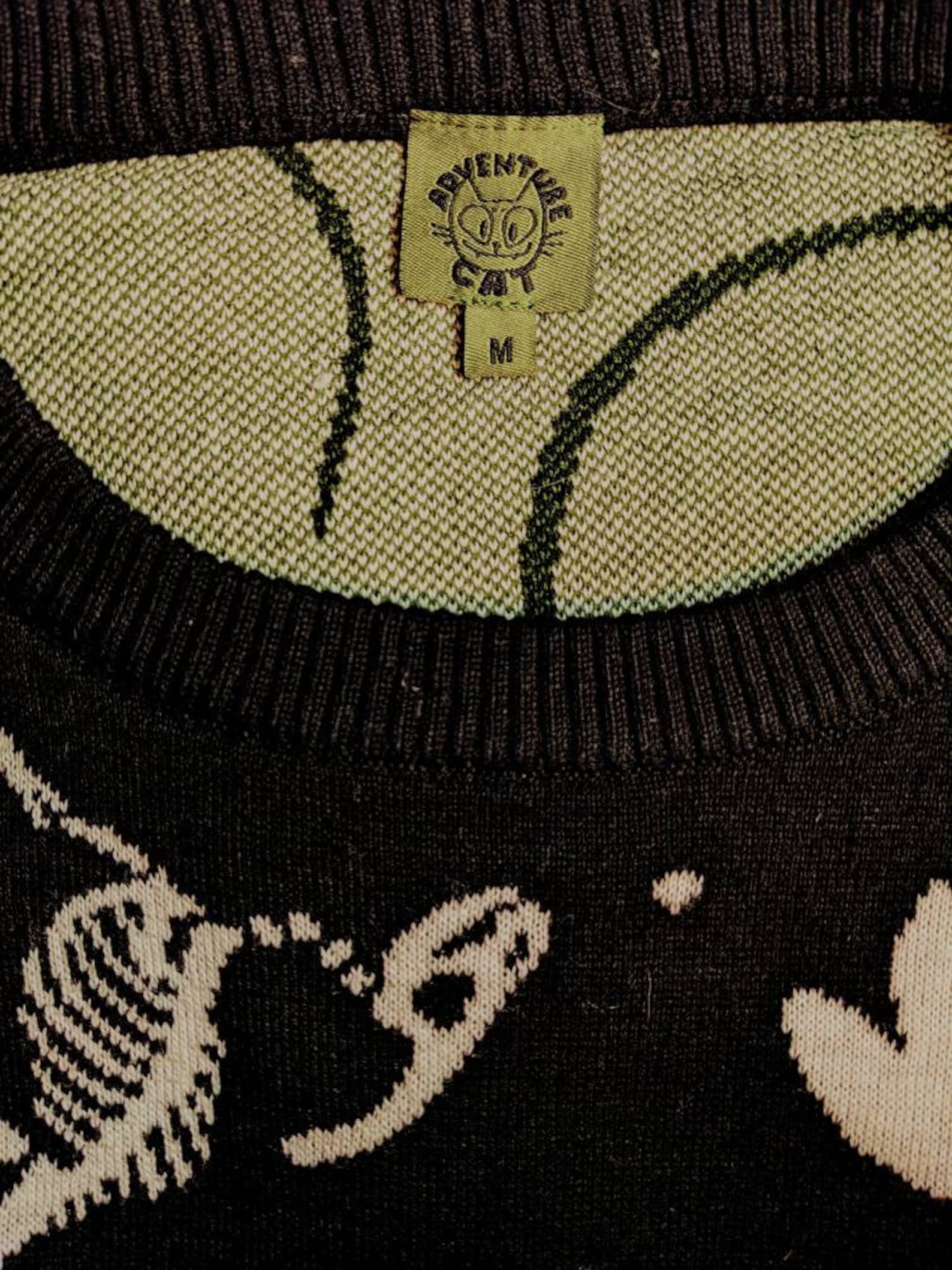 Dinosaur Fossil Knit Sweater Pullover - Etsy