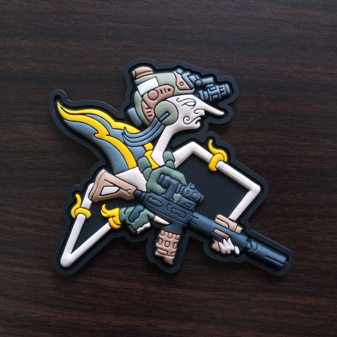 Traditonal Cultural Velcro Patch Wayang Arjune Anime Tactical Morale - Etsy