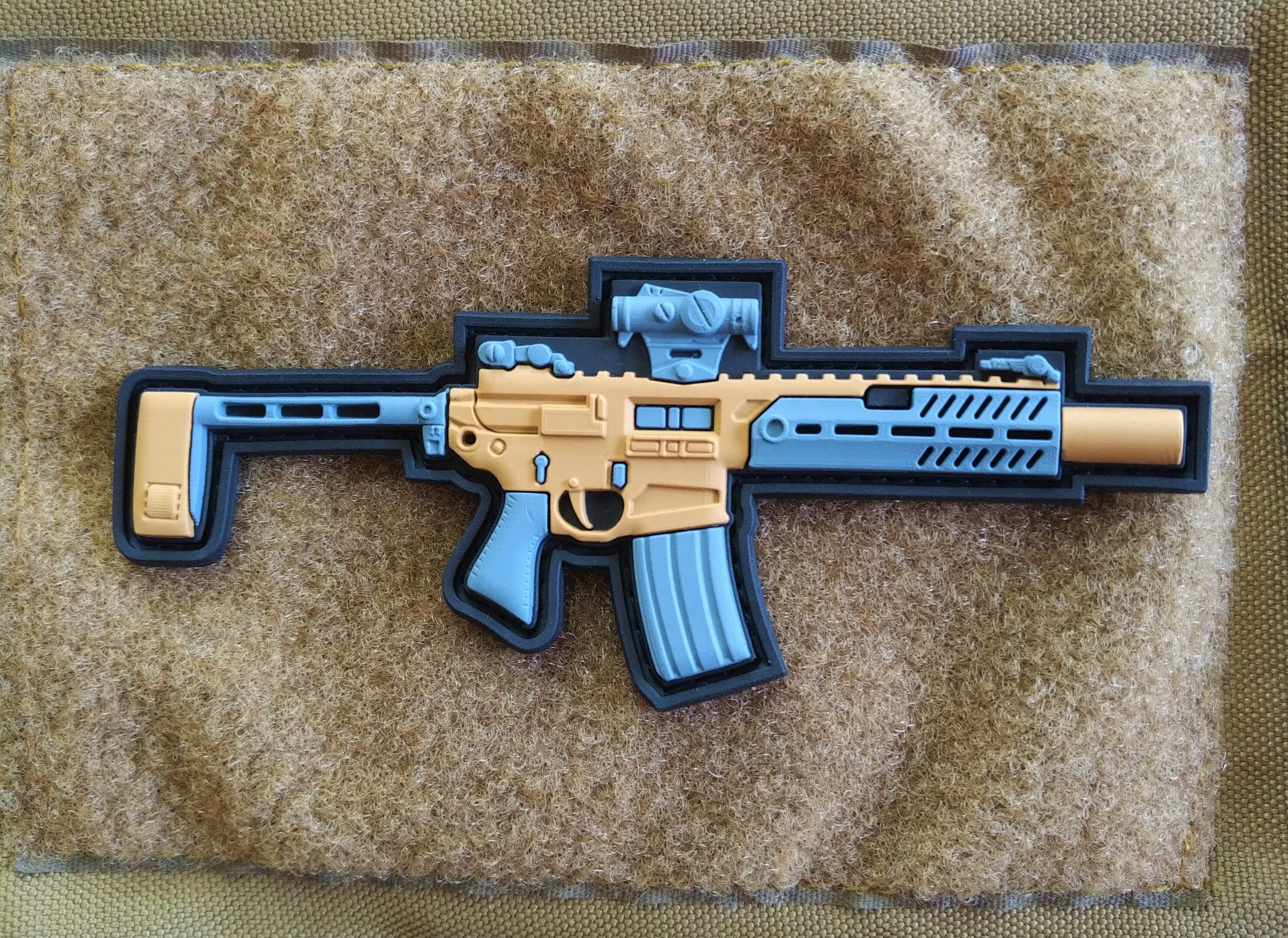 MCX Rattler M4 Patch Military Tactical Assault Rifle - Etsy Australia