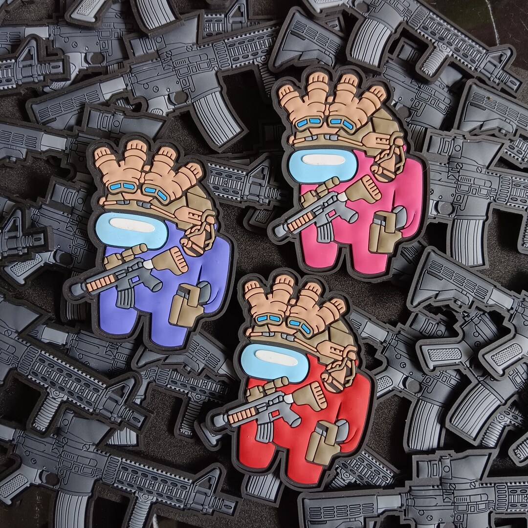 Among Us Impostor Patch Assault Troop Soldier II - Etsy