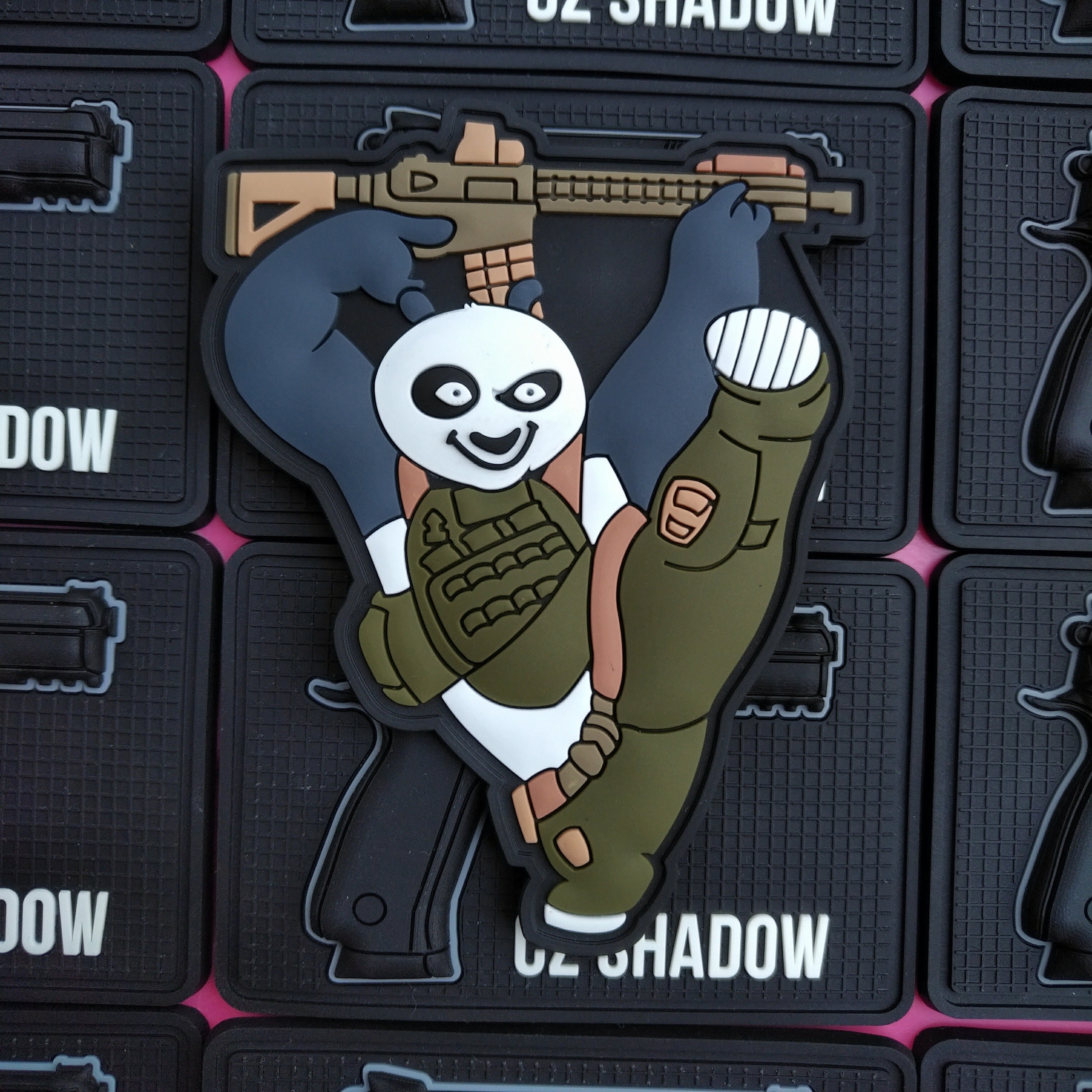 Anime Panda Tactical Patch - Etsy Australia