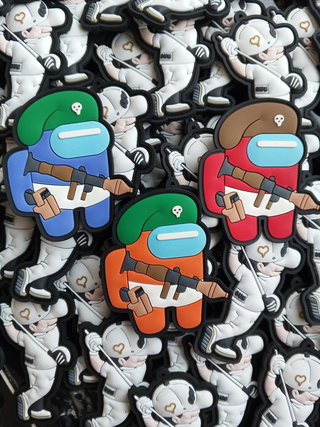 Amon Us Impostor Sus Patch Assault Tank Fighter Soldier - Etsy