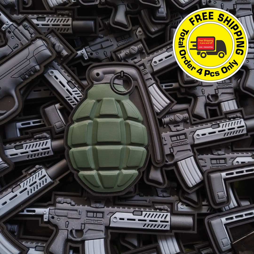 Pineapple Grenade Morale Patches - Etsy