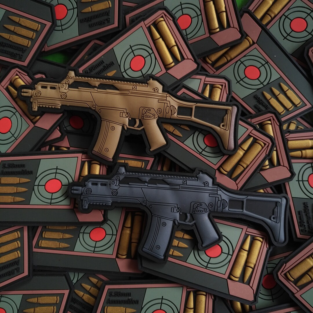 Rifle Patch Heckler & Koch G36 Assault Rifle Gun Tactical Morale PVC ...