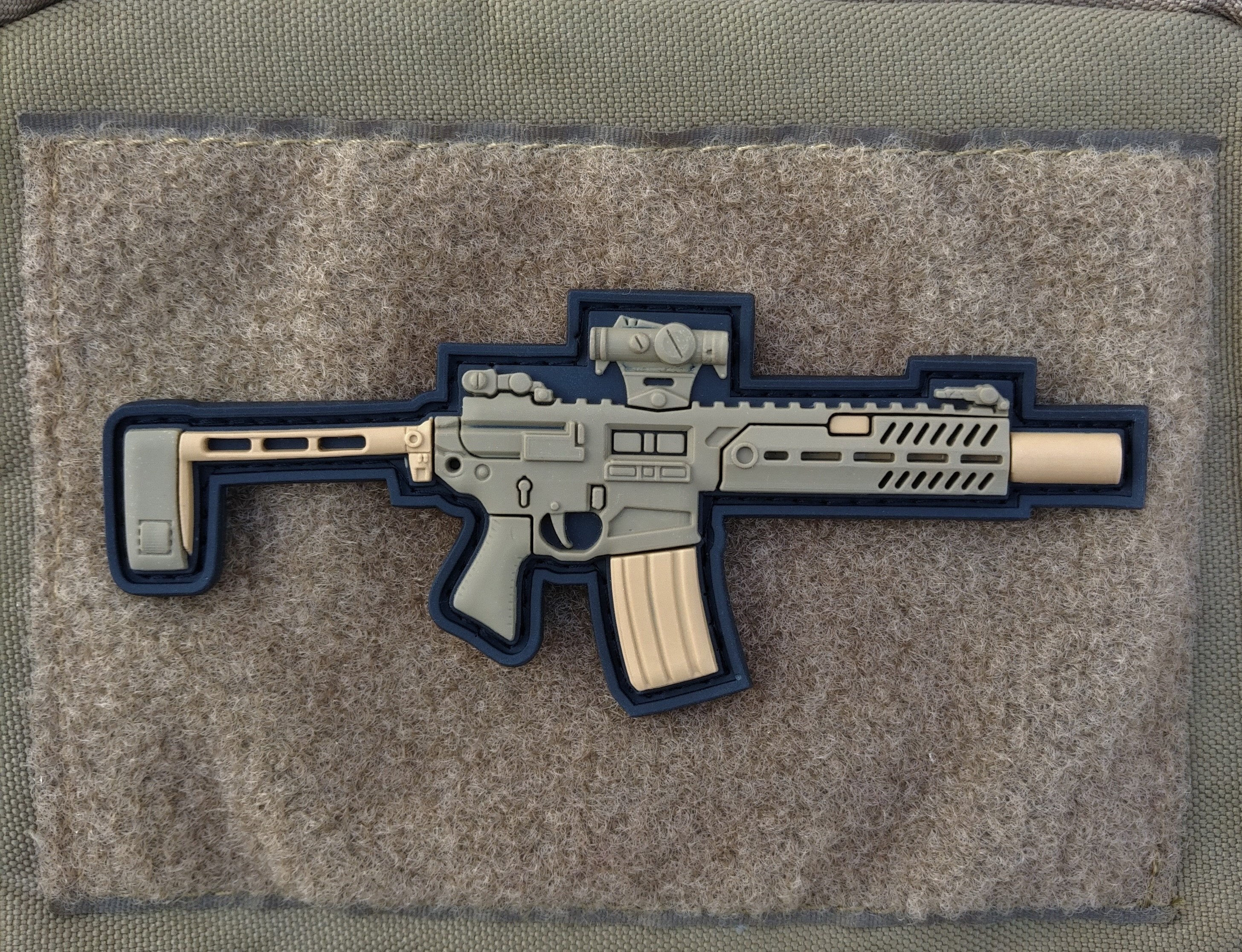 MCX Rattler M4 Patch Military Tactical Assault Rifle - Etsy Australia