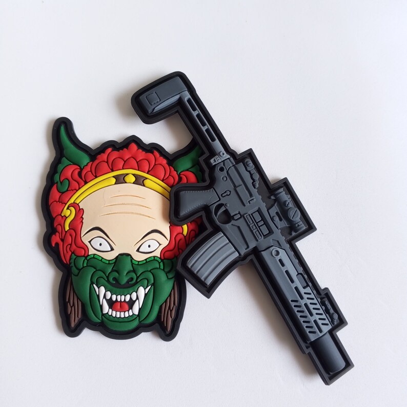 The Devil MCX Rattler M4 Patch Military Tactical Assault Rifle - Etsy