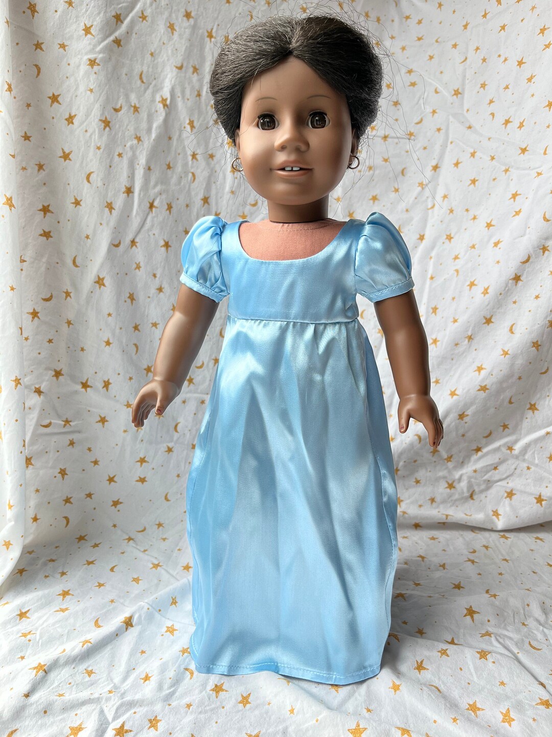Regency Dress For 18 Inch Dolls Etsy
