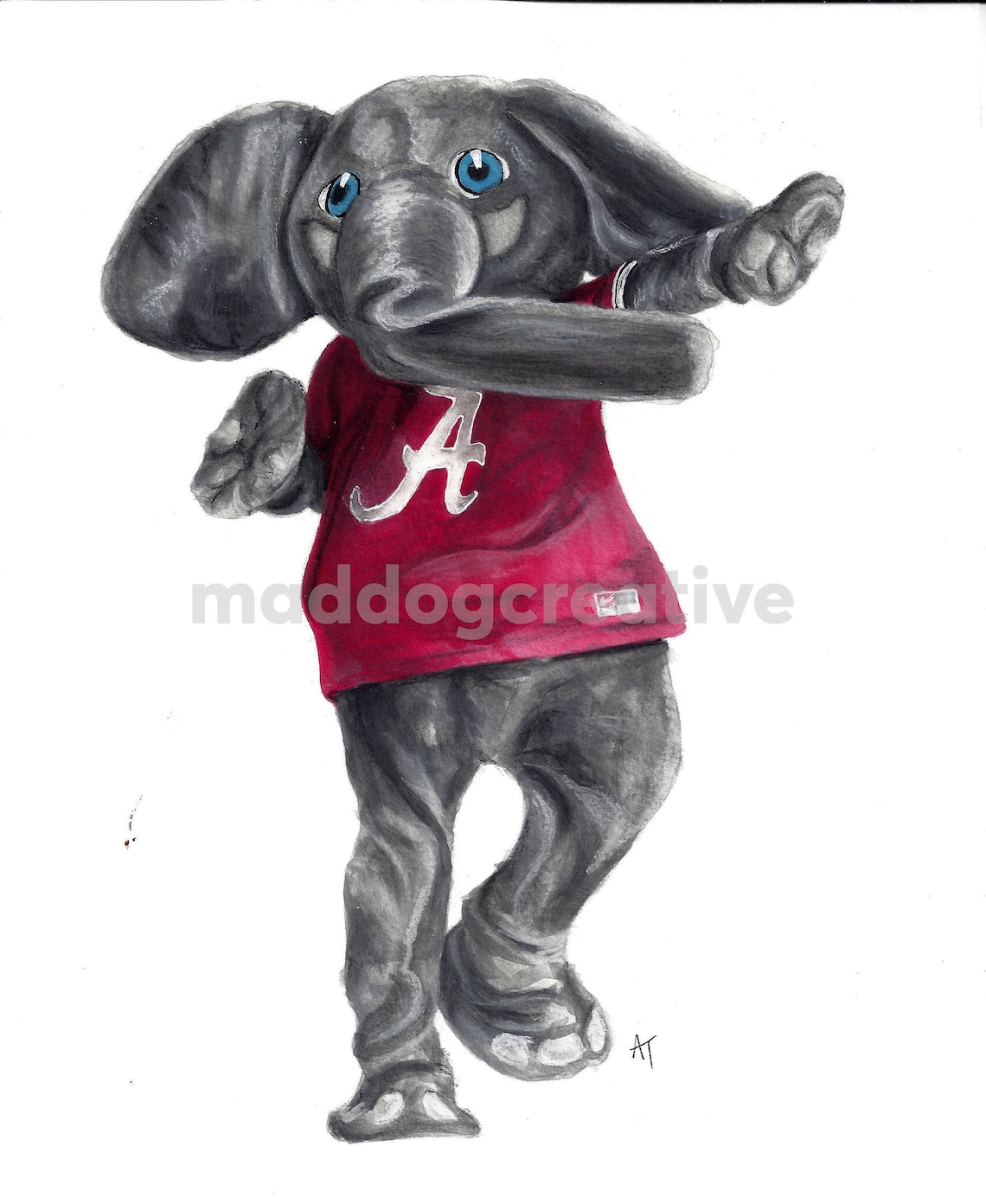 Big Al - University of Alabama Mascot - Etsy