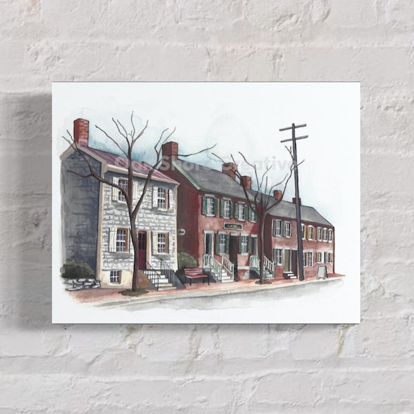 Frederick Maryland Art Print - Etsy