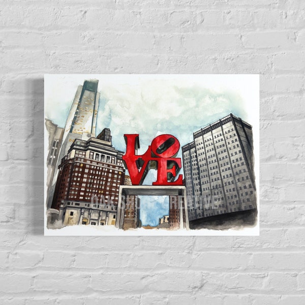 Philadelphia Love Park Sign - Etsy