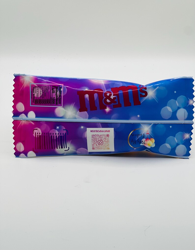 Custom Kpop Demon Hunter Birthday M&ms Bag, Kids Party Favor M Ms, Custom Birthday Favor Kids ...