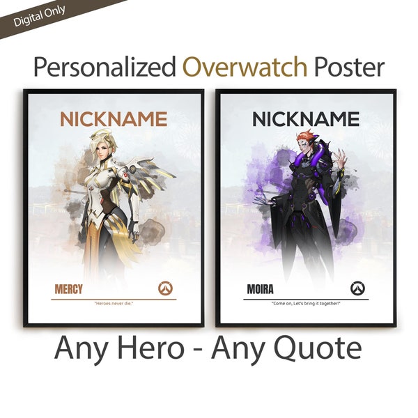 Overwatch - Etsy