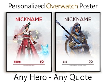 Overwatch - Etsy