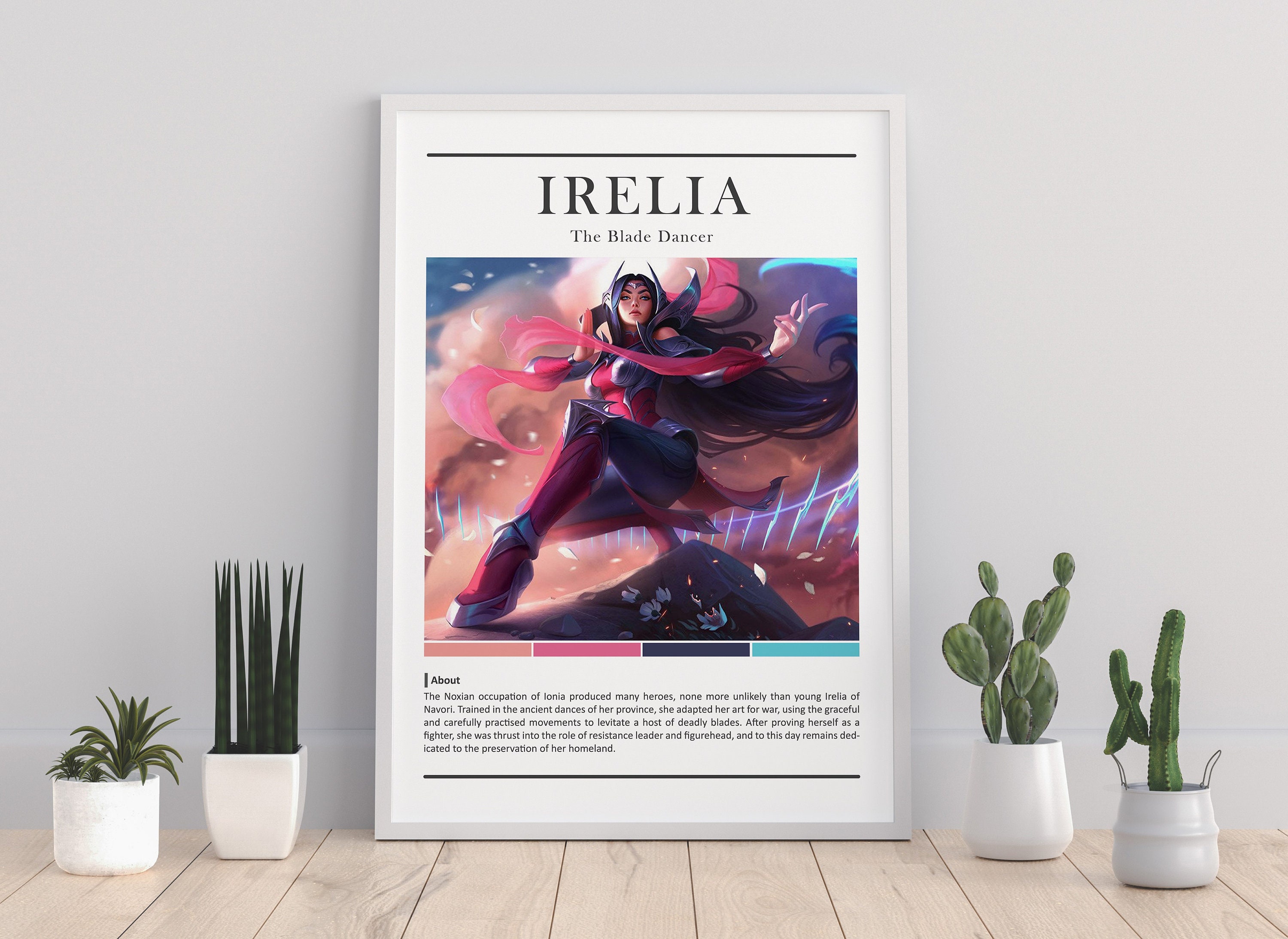 Custom League of Legends Poster Minimalist Vertical Style - Etsy