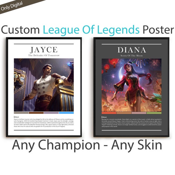 Jayce League of Legends - Etsy