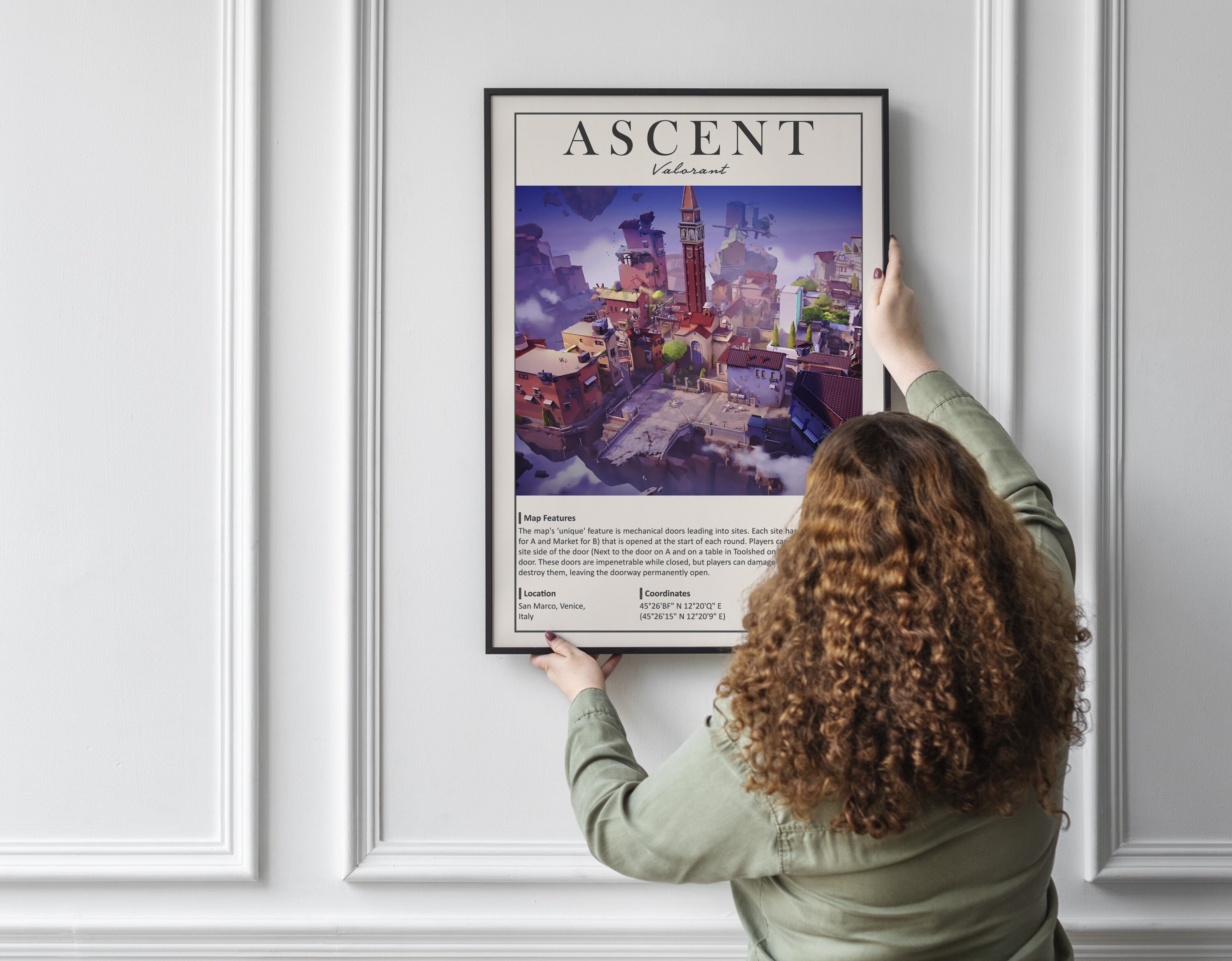 Valorant Map Ascent Print Valorant Poster Art Print - Etsy Canada
