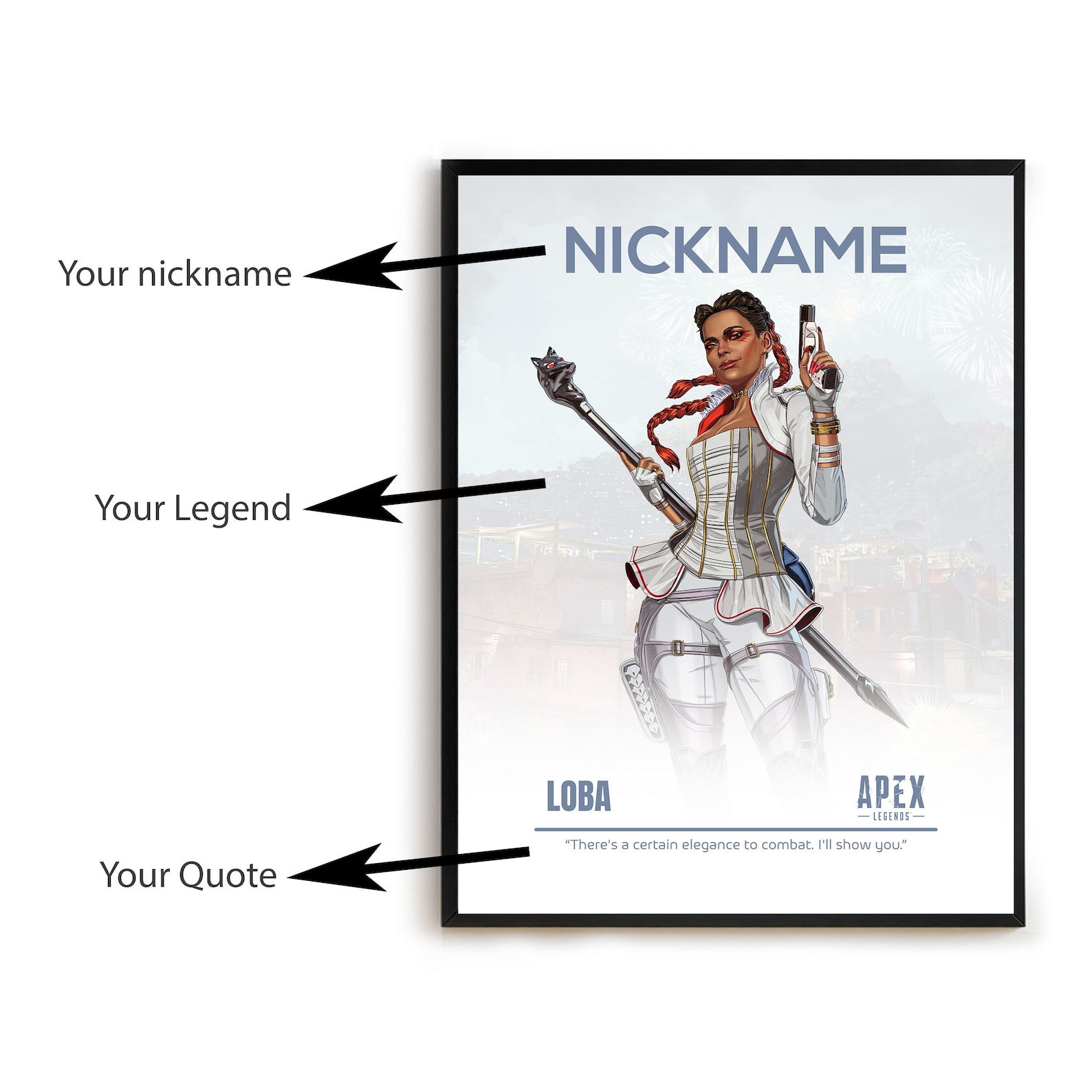 Custom Apex Legends Poster Game Poster Game Gift Print - Etsy UK